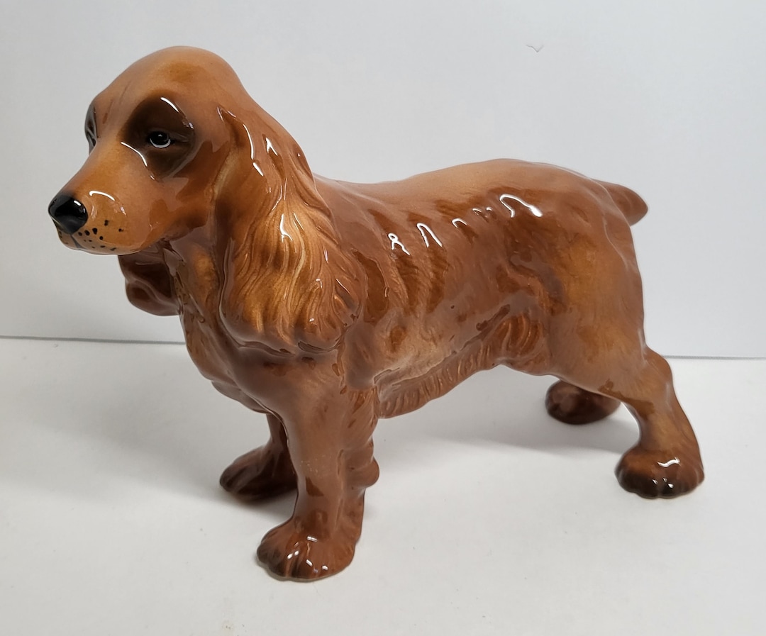 Cocker Spaniel Dog Figurine Coopercraft Made in England - Etsy