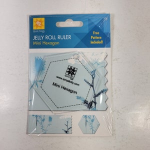 EZ Quilting Jelly Roll Ruler Mini Hexagon - Etsy