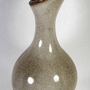 Original Howard Pierce Pottery Vase Unique Speckled Brown Color on Gray ...