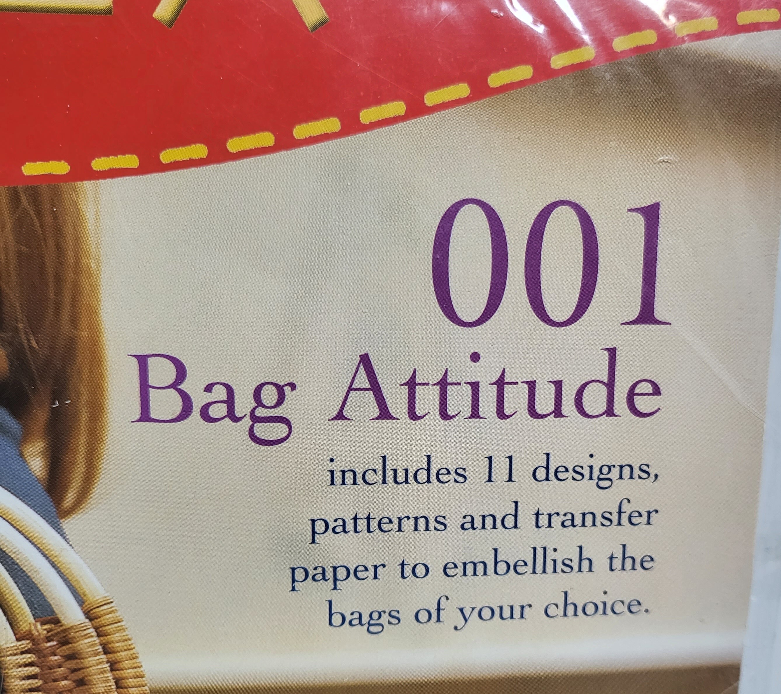 DMC Linea 001 Bag Attitude 11 Designs to Embellish Bags/purses - Etsy