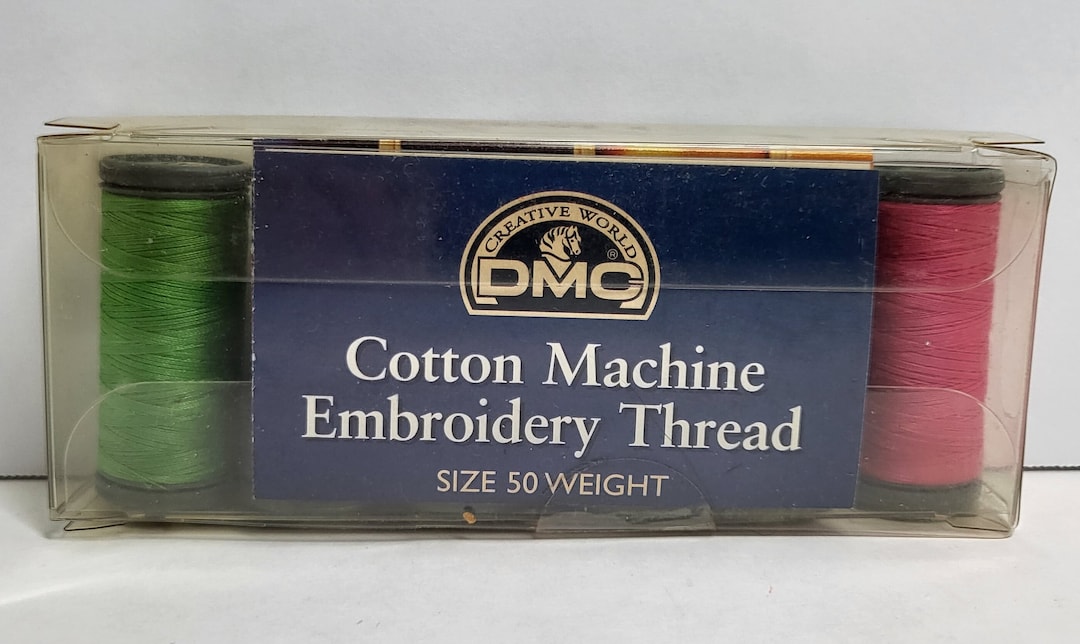 DMC Cotton Machine Embroidery Thread 6 Spools Sample Pack "popular" - Etsy