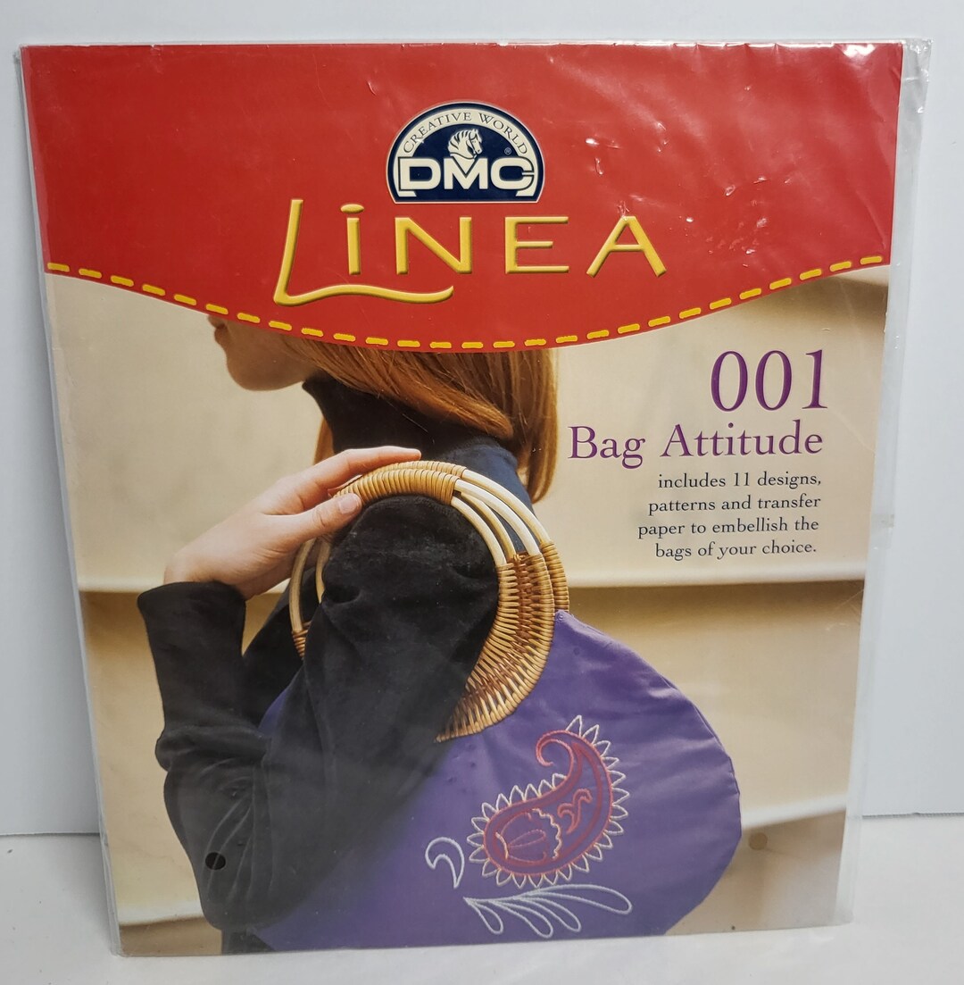 DMC Linea 001 Bag Attitude 11 Designs to Embellish Bags/purses - Etsy