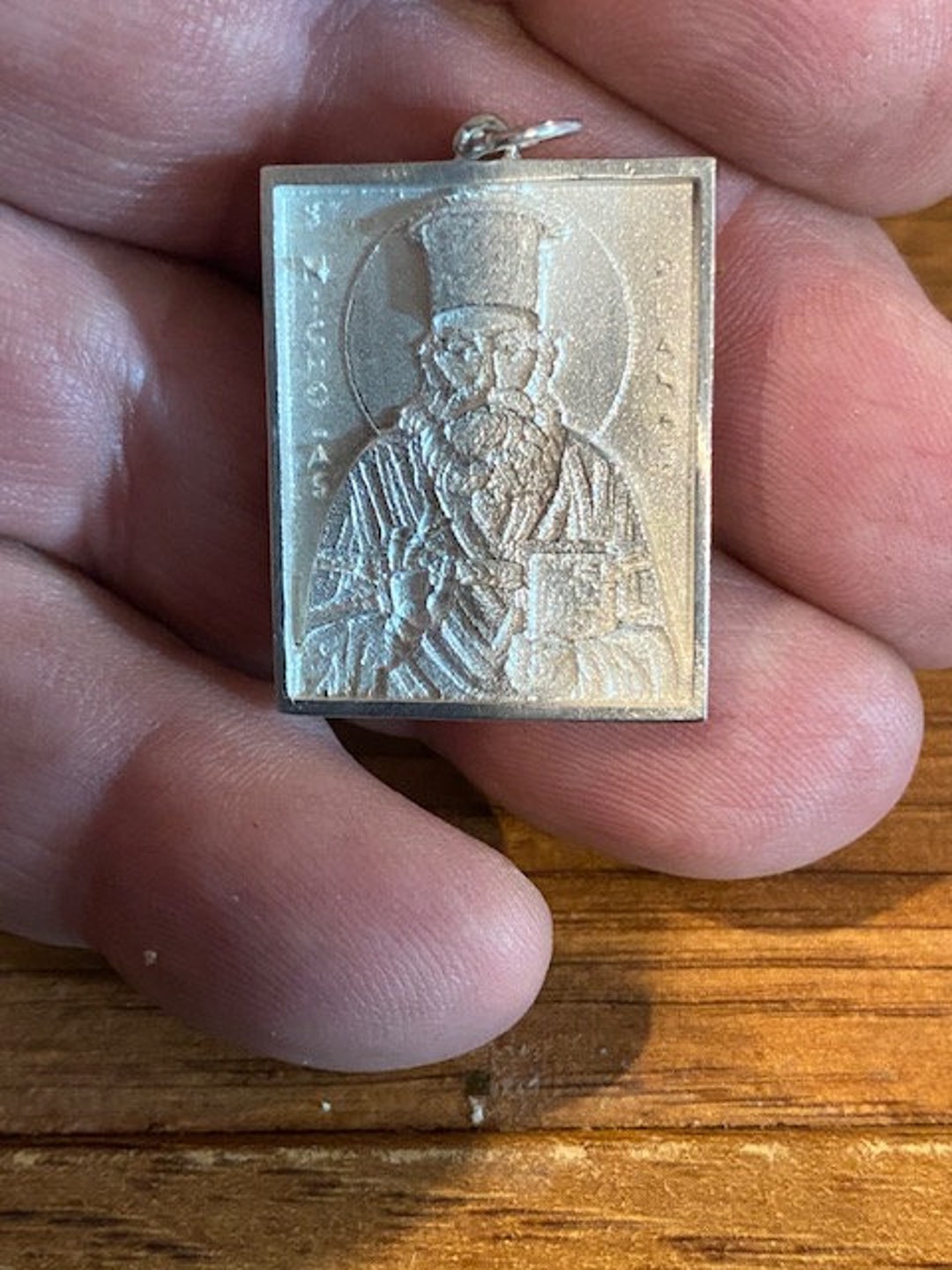 Orthodox Icon Pendant - St. Nicholas Planas - (MADE TO ORDER) - Etsy