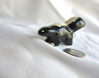 Vintage Avon Sniffy Skunk Perfume Bottle With Box & Flower - Etsy