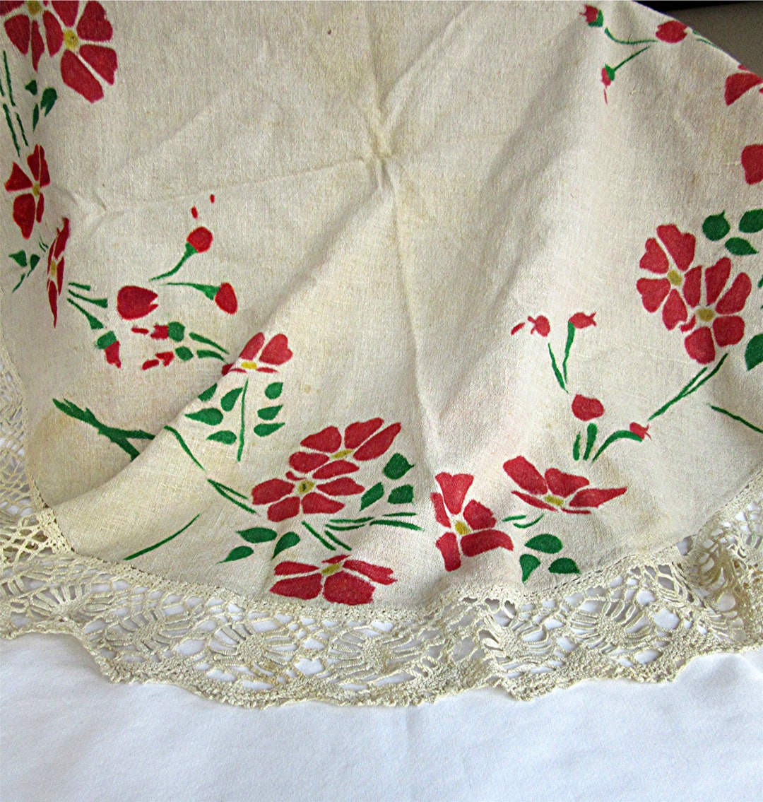 Round Table Center Linen - Etsy