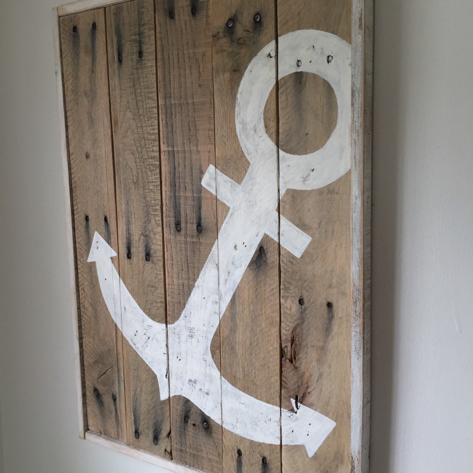 Anchor Beach House Rustic Wall Decor | Etsy