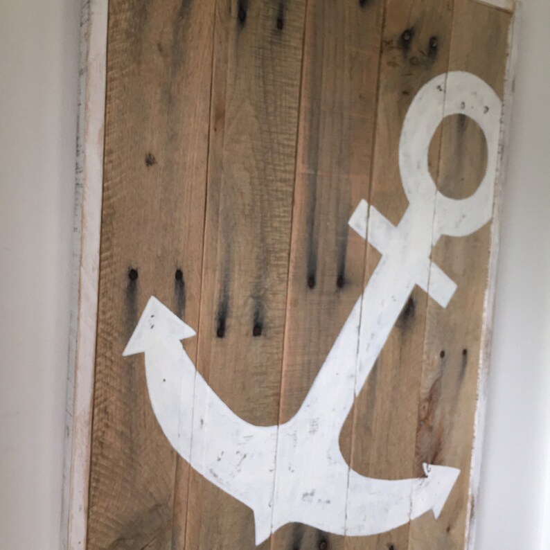 Anchor Beach House Rustic Wall Decor | Etsy