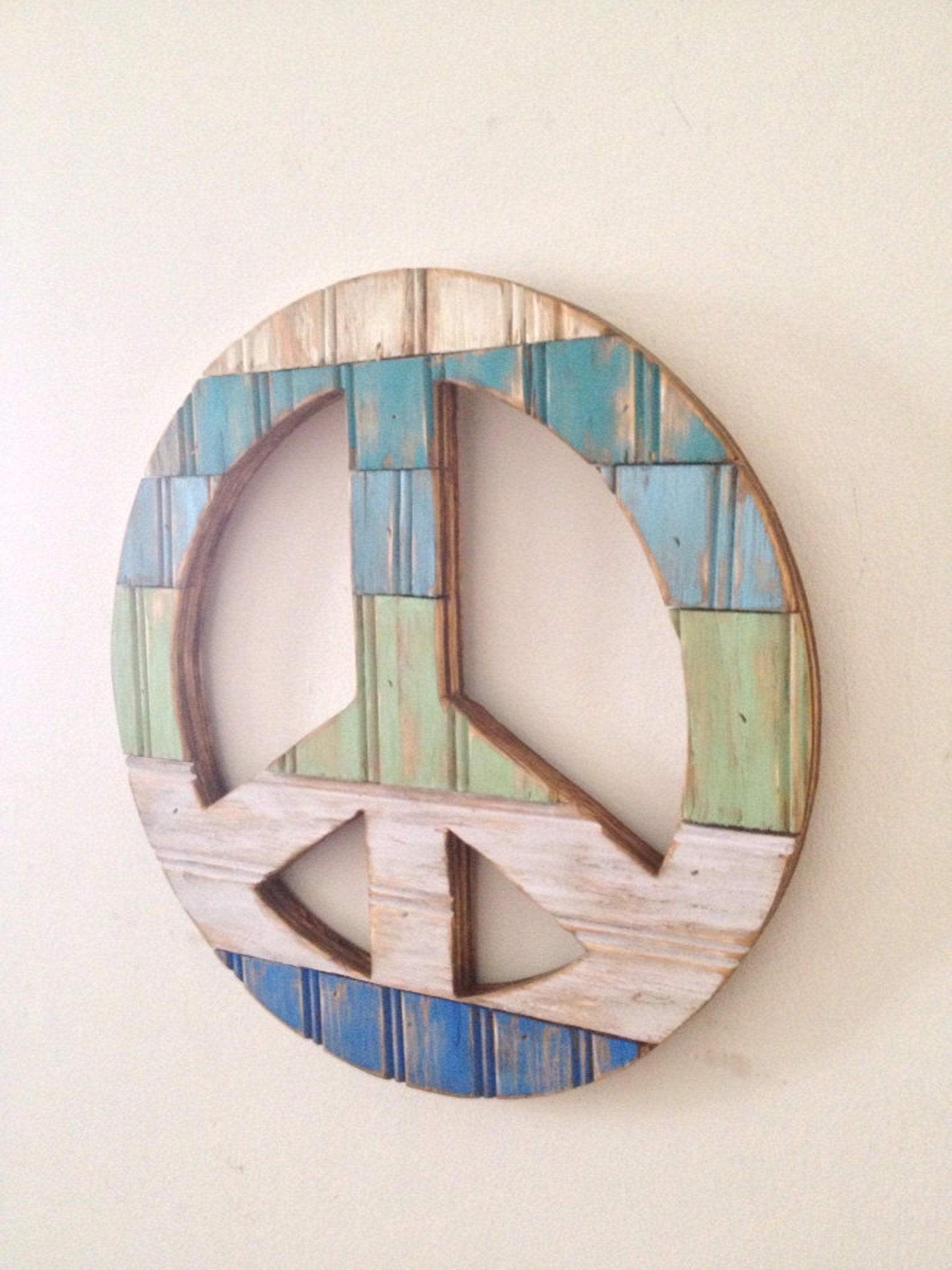 Rustic Home Decor Peace Sign | Etsy