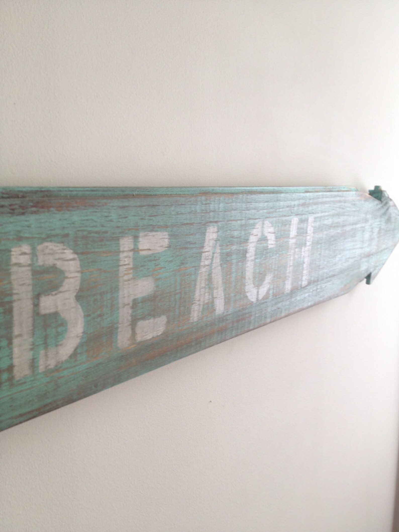 Rustic BEACH Sign Made Out of Reclaimed Wood - Etsy
