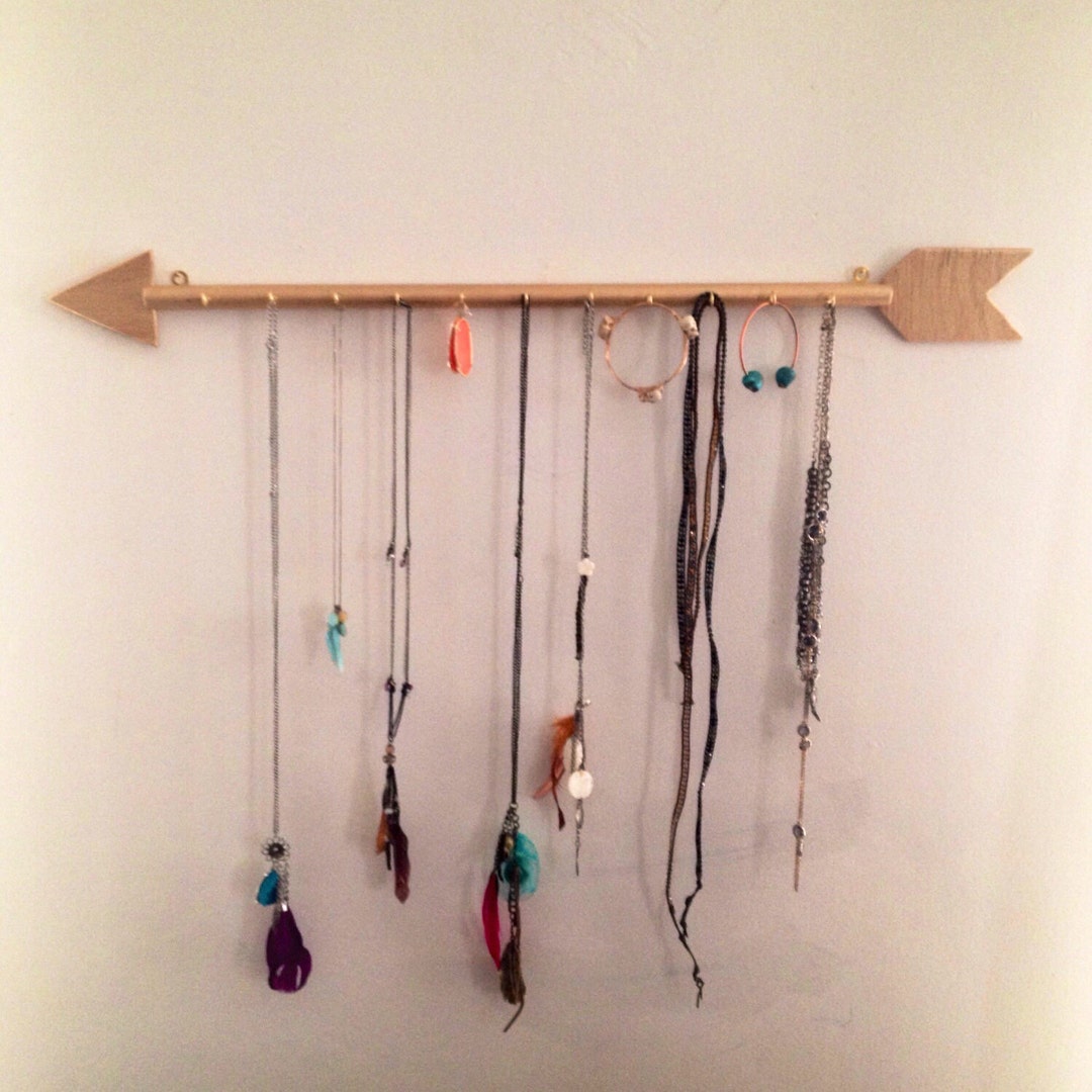 Gold Arrow Jewelry Hanger - Etsy