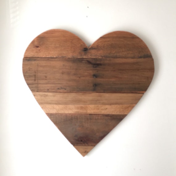 Heart Rustic Wall Decor Etsy