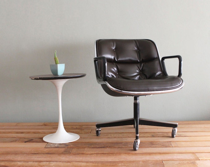 Knoll International Charlie Pollock Executive Chair - Etsy