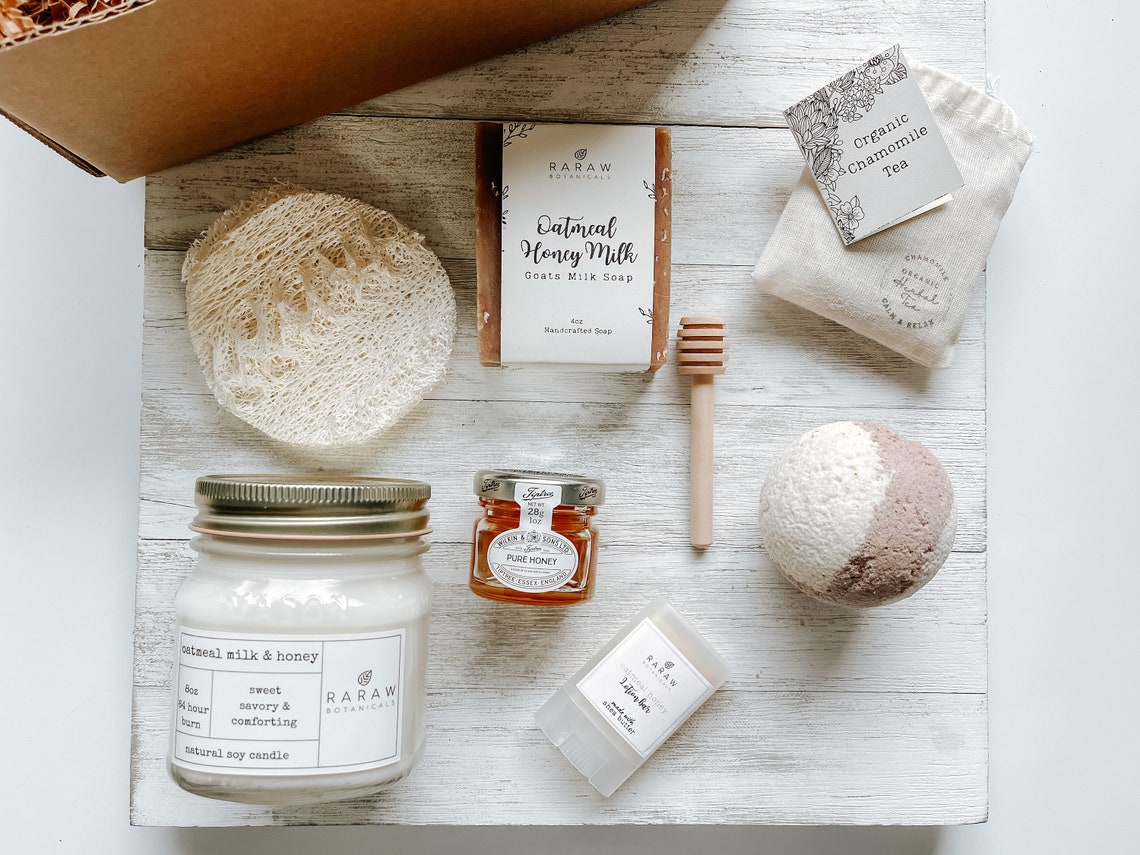 Personal Spa Day Gift Box Birthday Gifts for Her Best Friend | Etsy