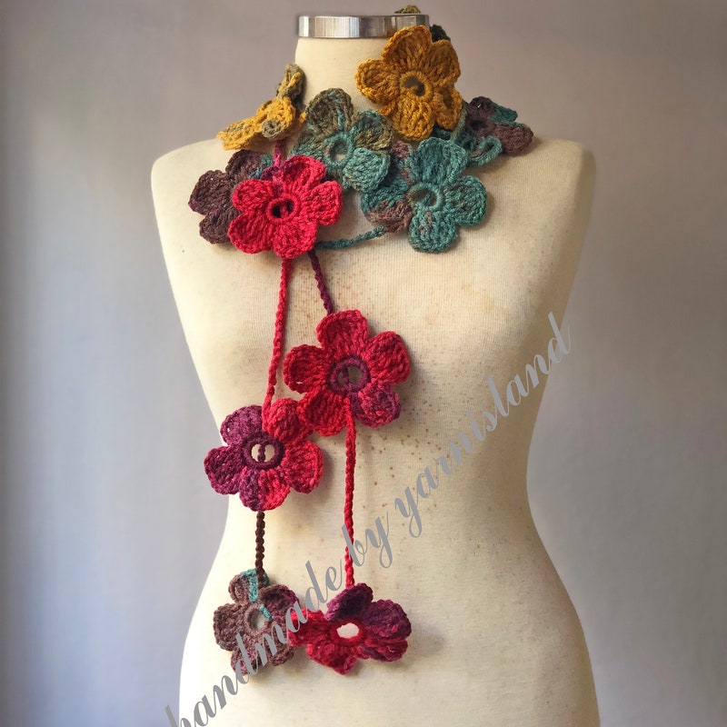 Crochet Lariat - Etsy