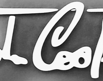 John Cooper Decal - Etsy