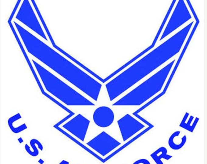 U.S. Air Force, Vinyl Decal / Auto Window Truck Laptop Sticker / 6 ...