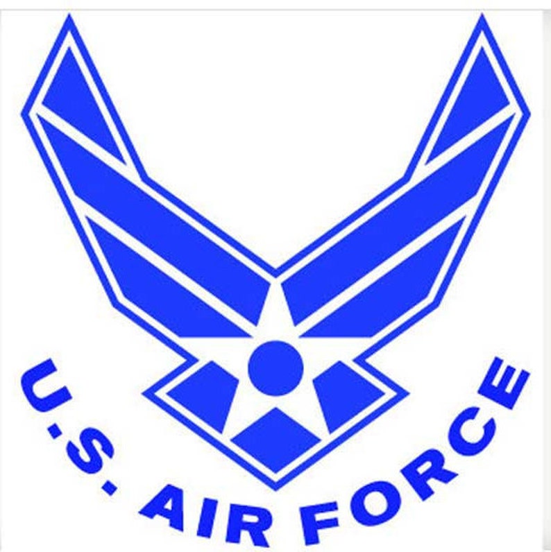 U.S. Air Force, Vinyl Decal / Auto Window Truck Laptop Sticker / 6 ...