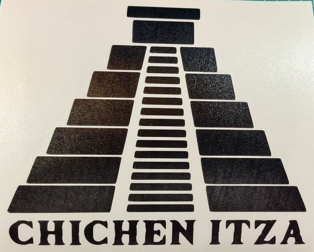Chichen Itza Piramide Maya ~ Vinyl Decal Sticker 5.5 Inch - Etsy