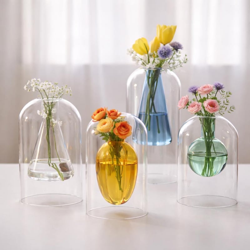 Wall Frame Flower Vase - Etsy