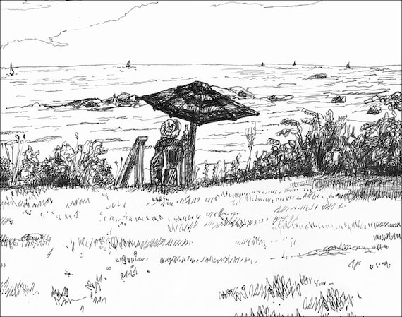 Beach Life Drawing Beachlife By Jessica Loiterton