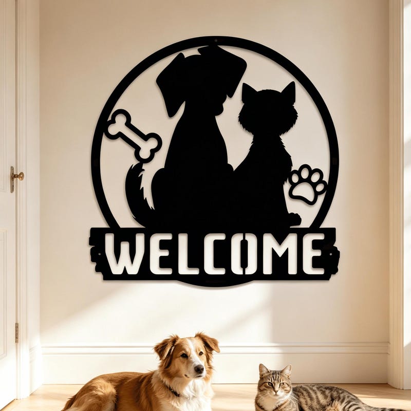 Vertical Wrought Iron Decor - Etsy