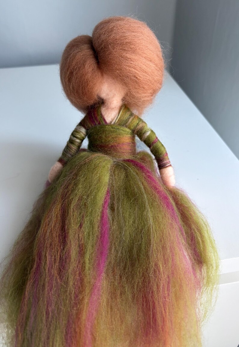 Needle Felted Woodland Lady | Faceless Nature Inspired Figure ...