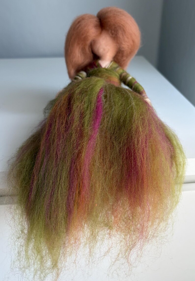 Needle Felted Woodland Lady | Faceless Nature Inspired Figure ...