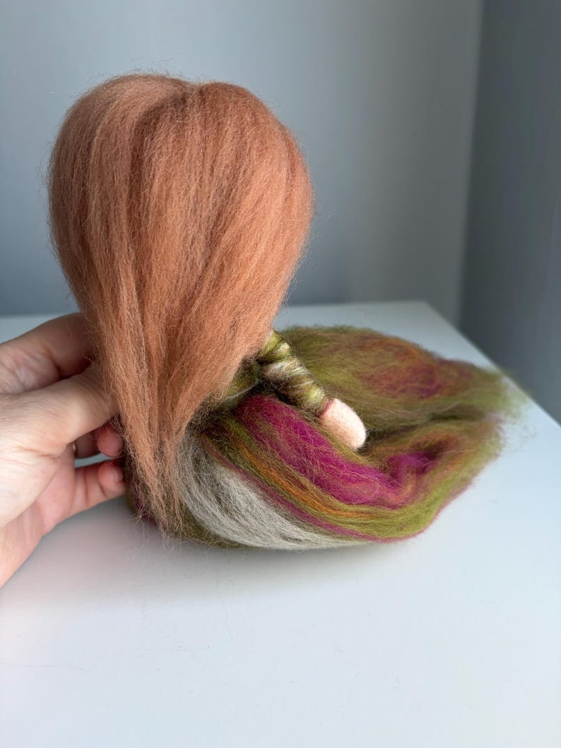 Needle Felted Woodland Lady | Faceless Nature Inspired Figure ...
