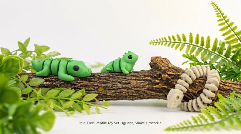 3000+ Mini Flexi Animals STL Bundle | Articulated Keychains, Fidget ...