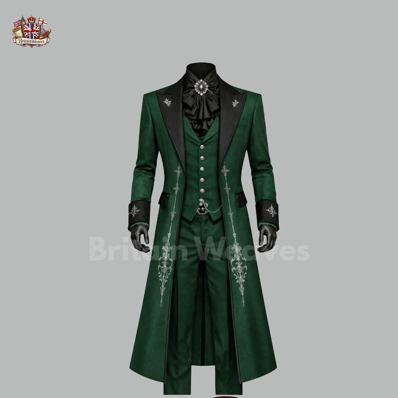 Mens Gothic Wedding Suit - Etsy UK