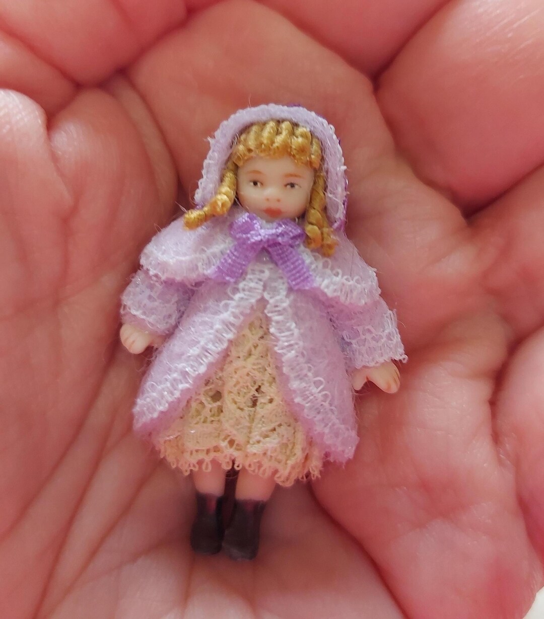 Doll Toy for Dollhouse Miniature 1/12th - Etsy