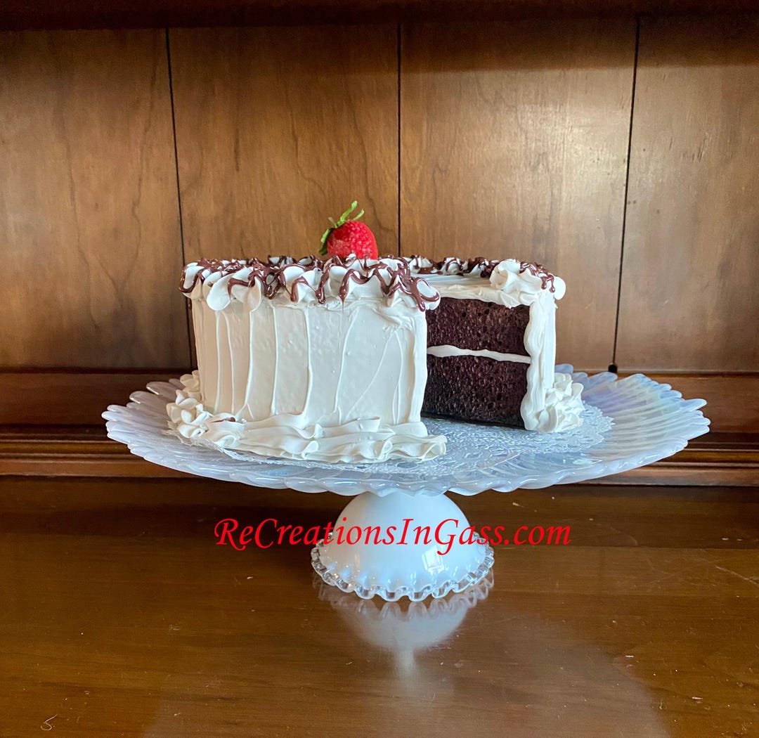 Cake Plate. Wedding Cake Plate. Pedestal Cake Plate. Food Server ...