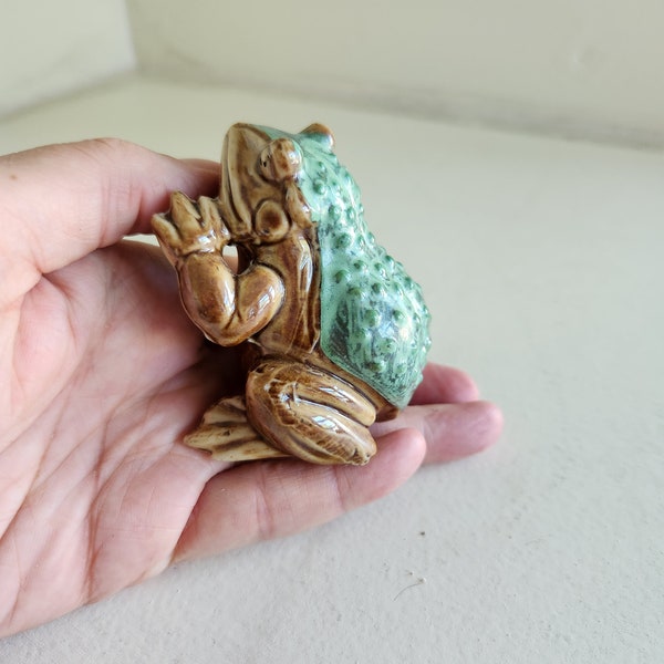 Porcelain Frog - Etsy