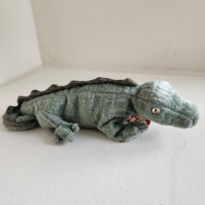 Vintage Ty Beanie Baby Swampy the Alligator - Etsy