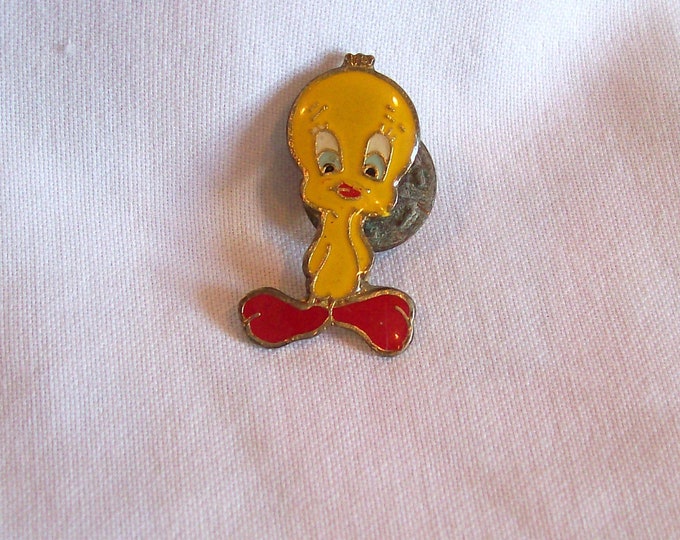 Vintage Tweety Bird Pin - Etsy