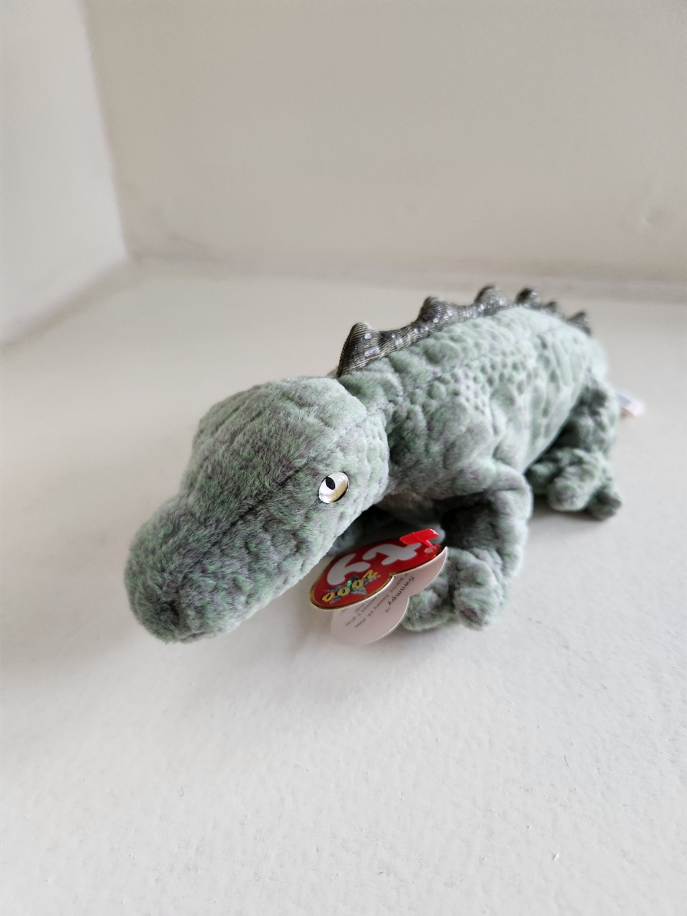 Vintage Ty Beanie Baby Swampy the Alligator - Etsy