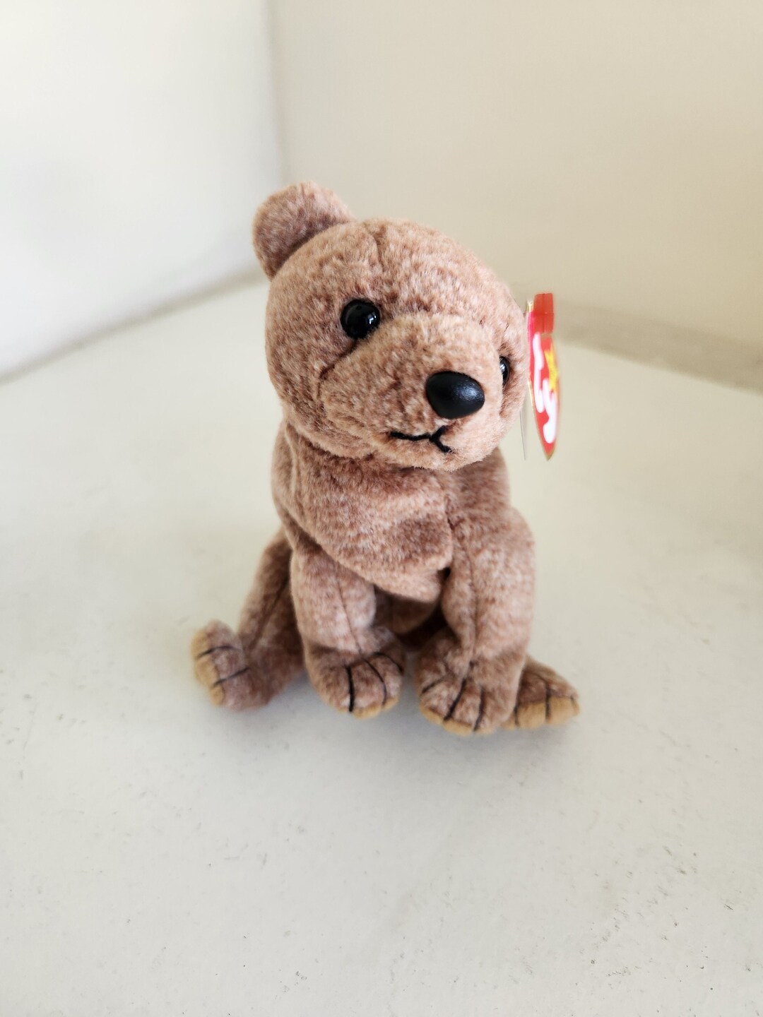 Vintage 1999, Ty Beanie Baby Pecan Bear - Etsy