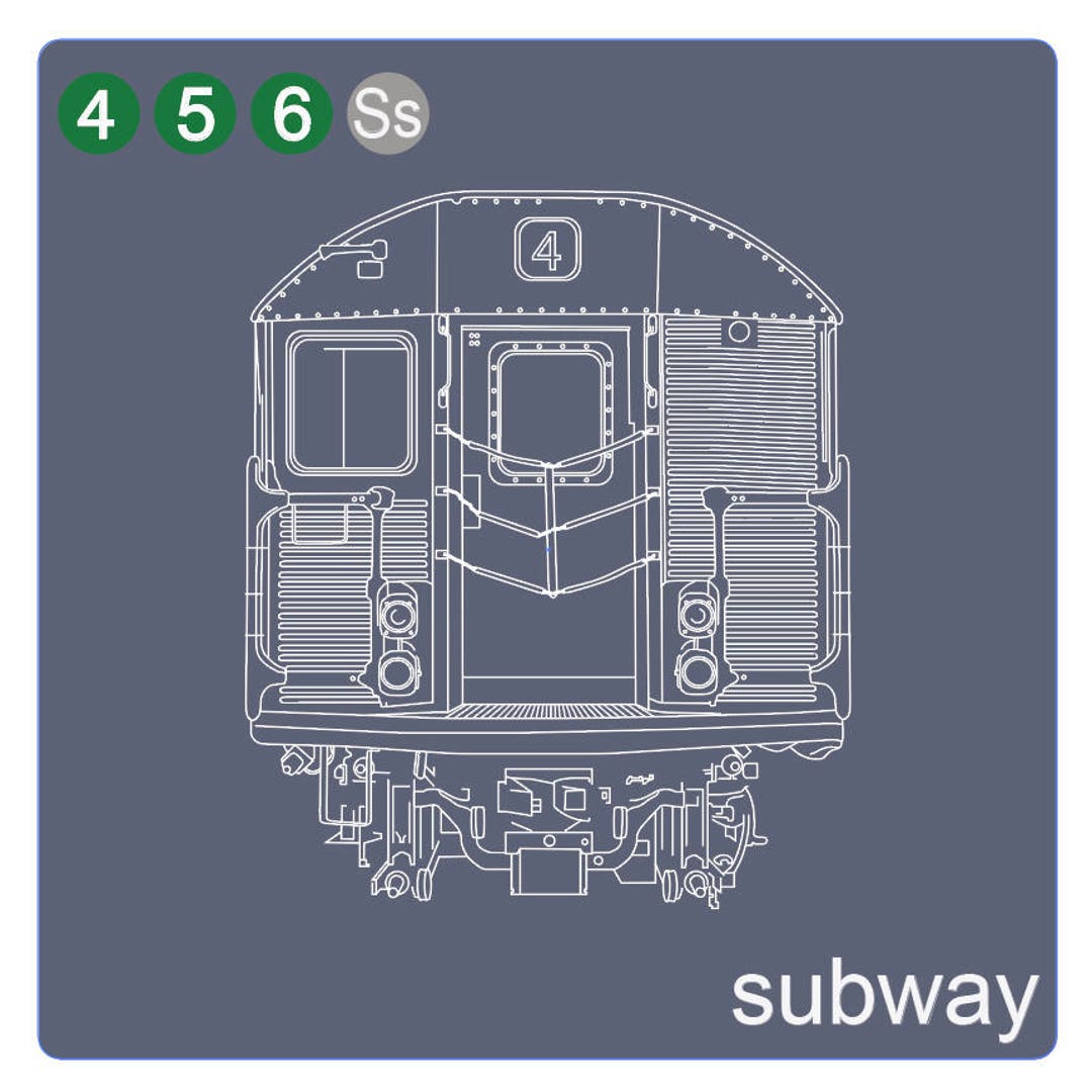 S es para Subway NYC MTA 456 Subway Nursery/Toddler/Preschool Alphabet ...