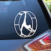 Trapeze Aerialist & Circus Arts - Wait for the Hep - Acrobat Decal ...
