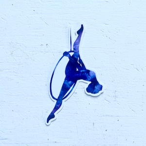 Aerialist Lyra Hoop Decal - Etsy