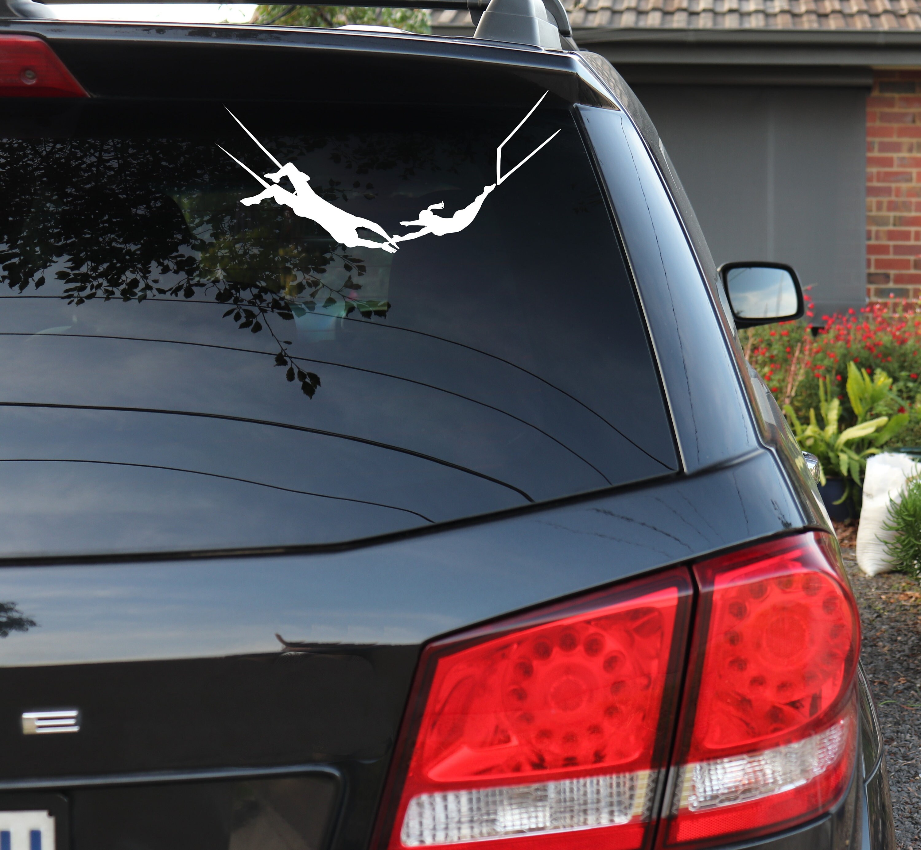 Trapeze Aerialist & Circus Arts - Wait for the Hep - Acrobat Decal ...
