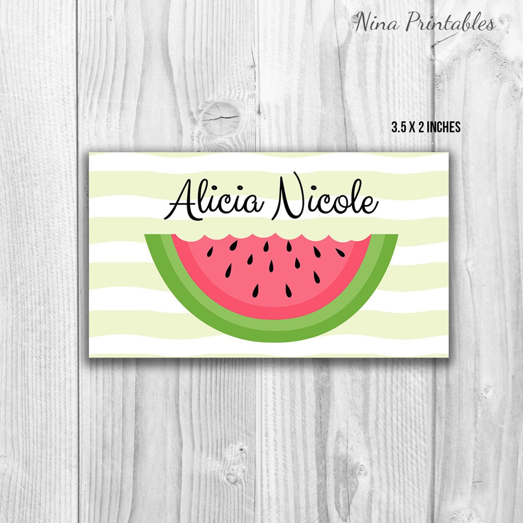 Personal Presentation Card for Kids and Adults / Printable/ Card for ...