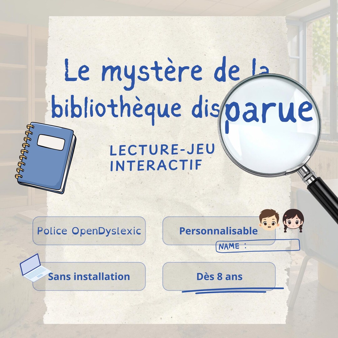The Mystery of the Missing Library — Interactive Reading Game ...
