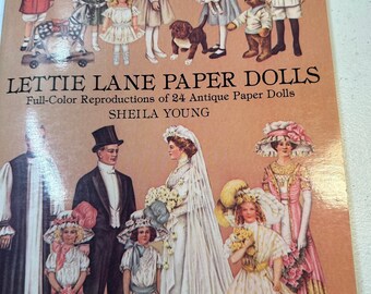 LETTIE LANE Flower Girl Paper Dolls DIGITAL Download Wedding Party ...