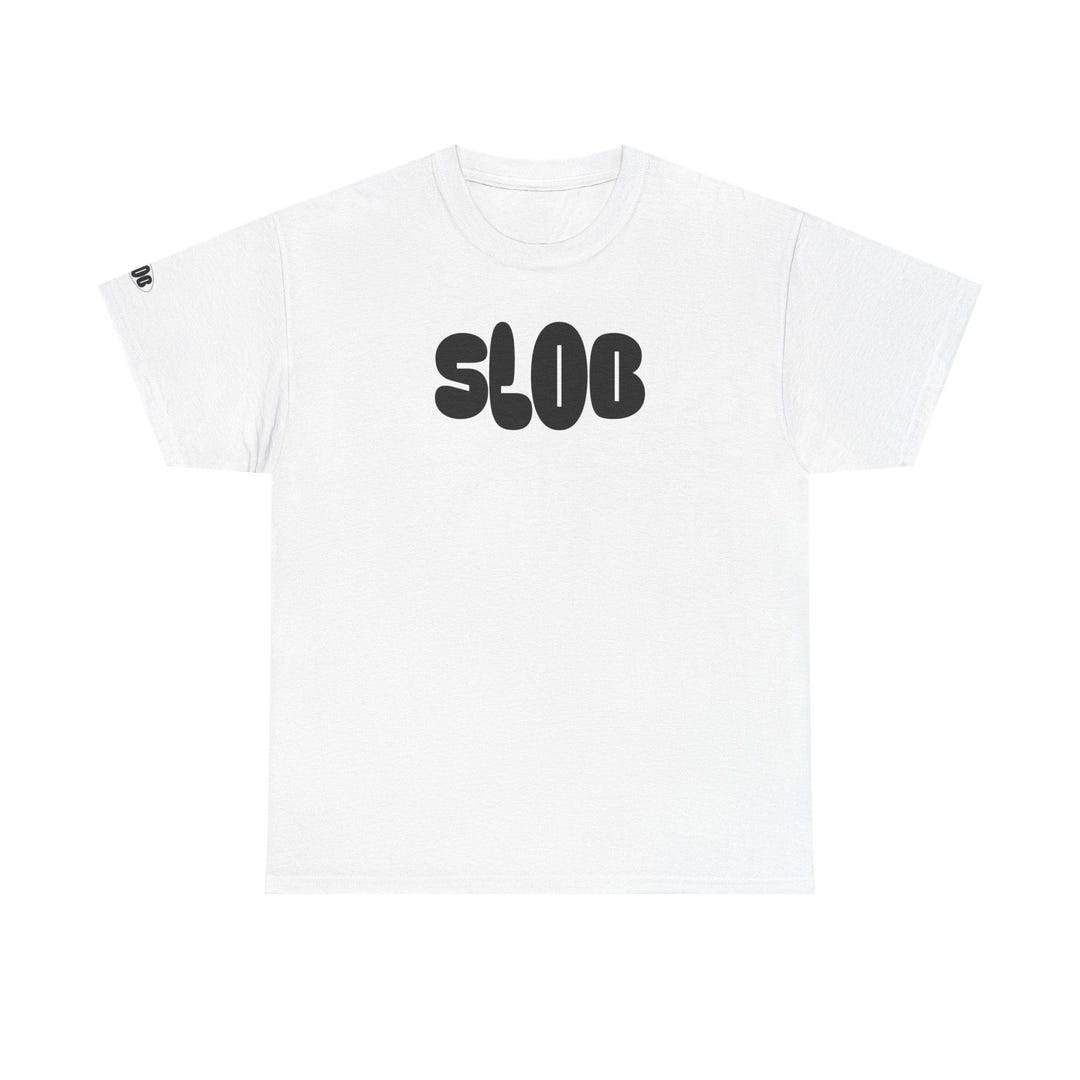 Slob Limited Edition #1 Shoulder Logo Black and White Unisex Heavy ...