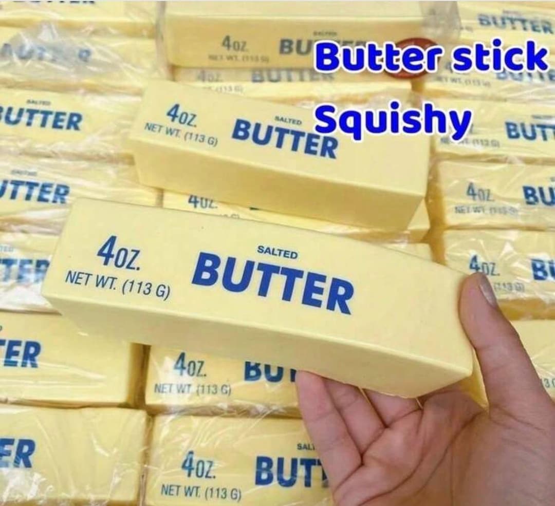 2 Squishy Butter Slow Rise Stress Relief - Etsy