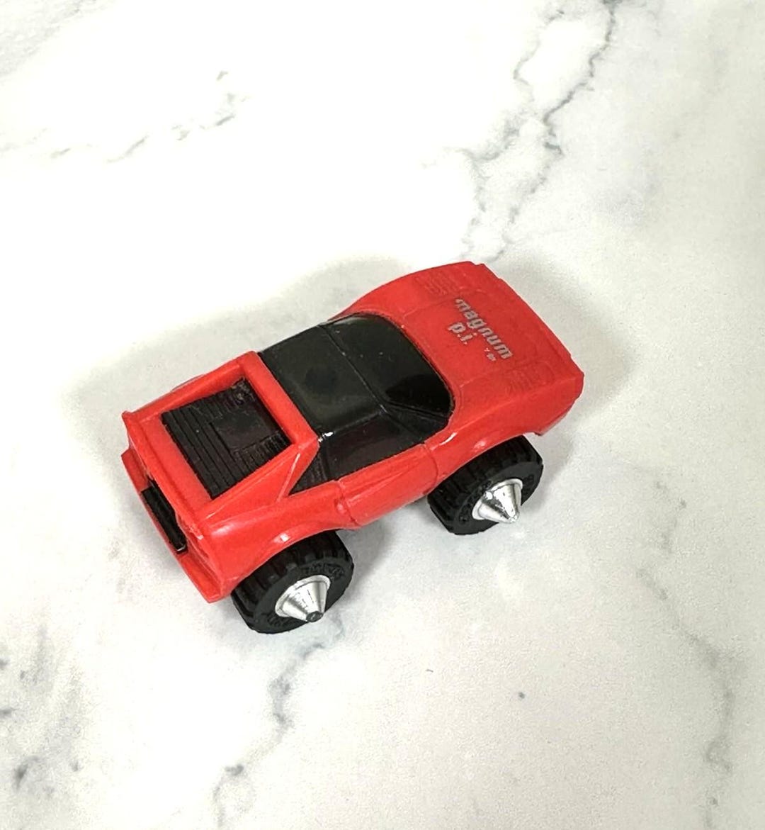 Vintage RARE 1982 LJN Magnum PI Stunt Riders Red Ferrari 1980's Toy - Etsy