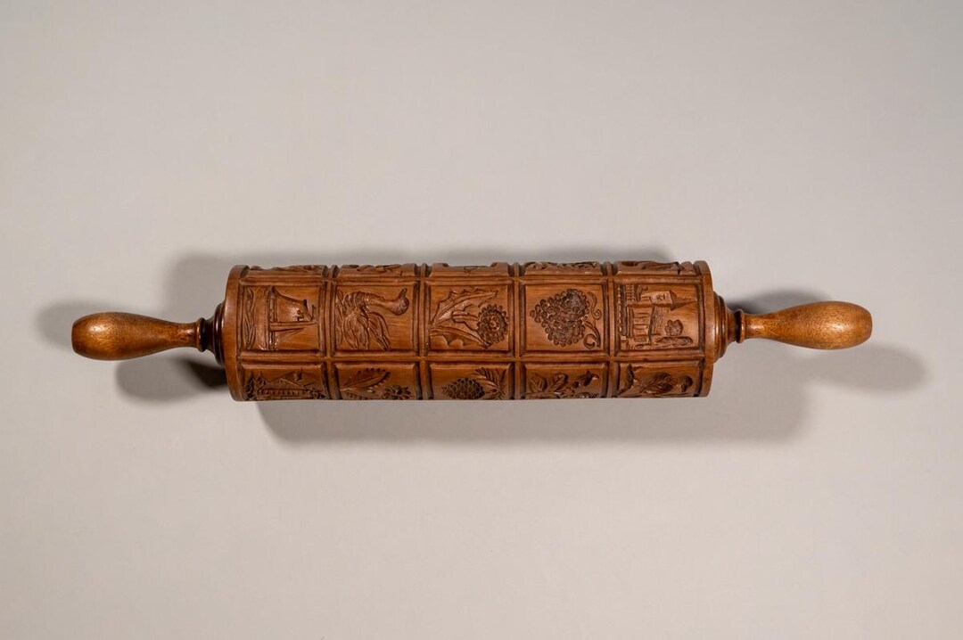 Vintage M1554 Showstopper Springerle Rolling Pin by House on the Hill ...