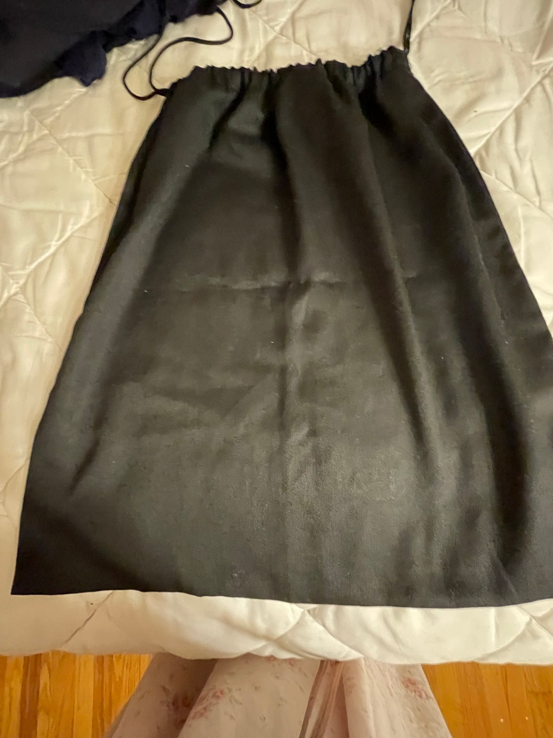 Hotel Laundry Bag Black Bag to Use When in a Hotel. laundry Embroidered ...