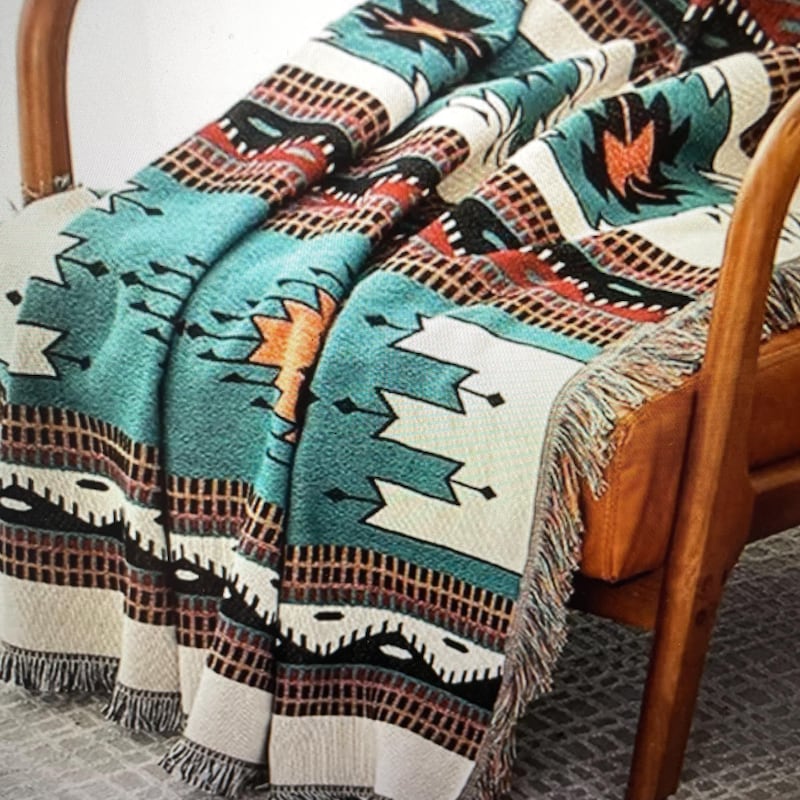 Aztec Blanket - Etsy